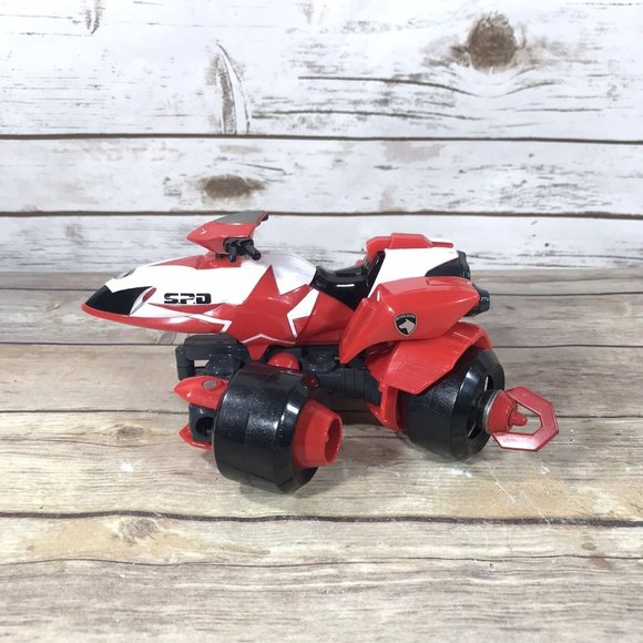 Bandai Namco | Toys | Bandai Power Rangers Spd Red Delta Atv 204 ...